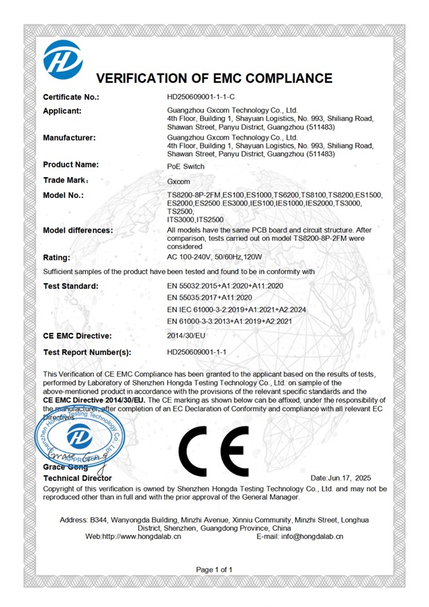 Industrial PoE Switches & Network Equipment | GXCOM